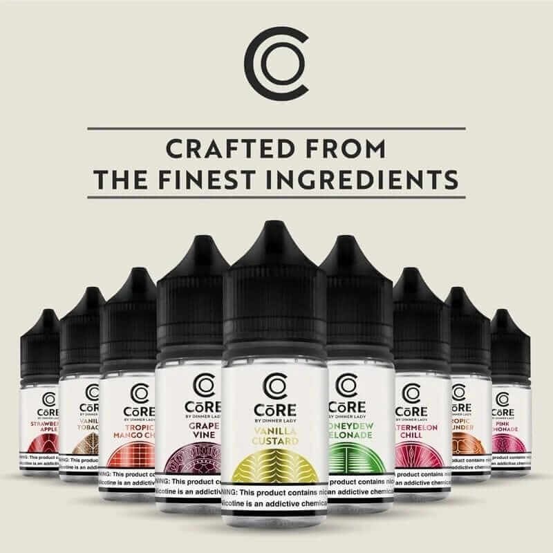 Dinner Lady Premium Quality Vape Salt Juice 50mg Nic - 30ml – vapevilla