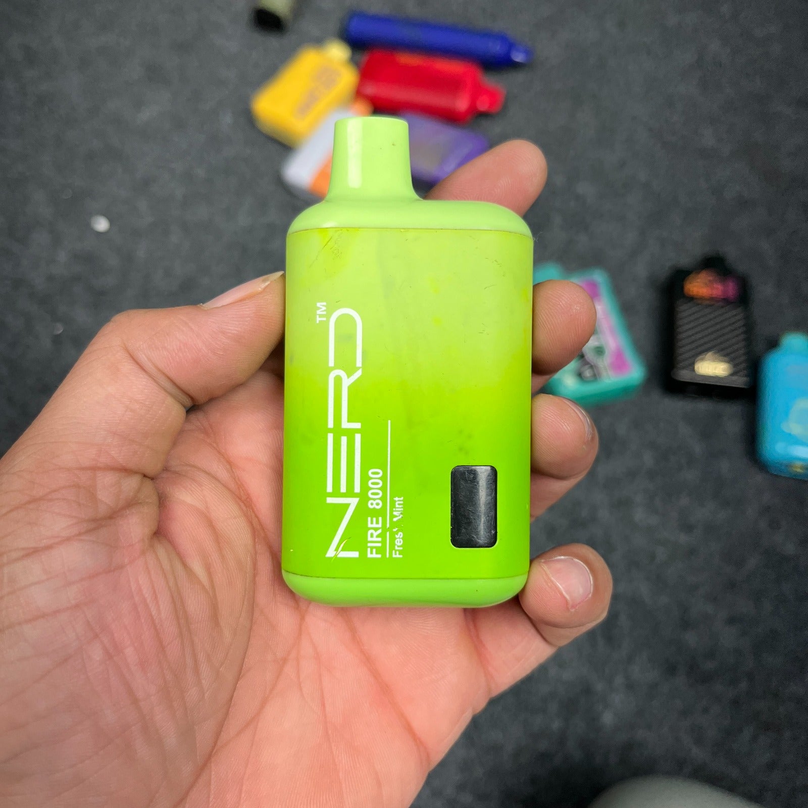 Nerd Fire 8000 Puffs Fresh Mint – vapevilla