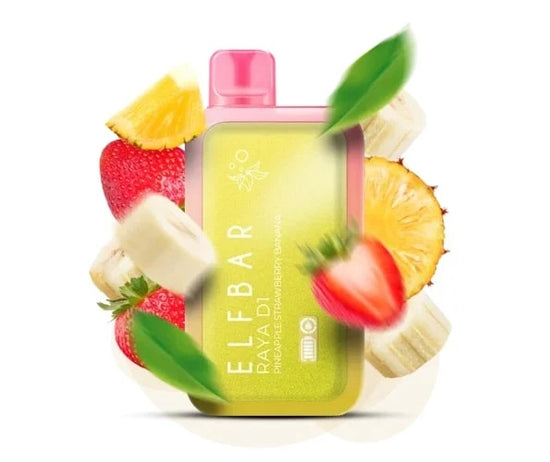 Elf bar Raya D1 Digital Display Vape 50mg/ml - 13000 Puffs – vapevilla