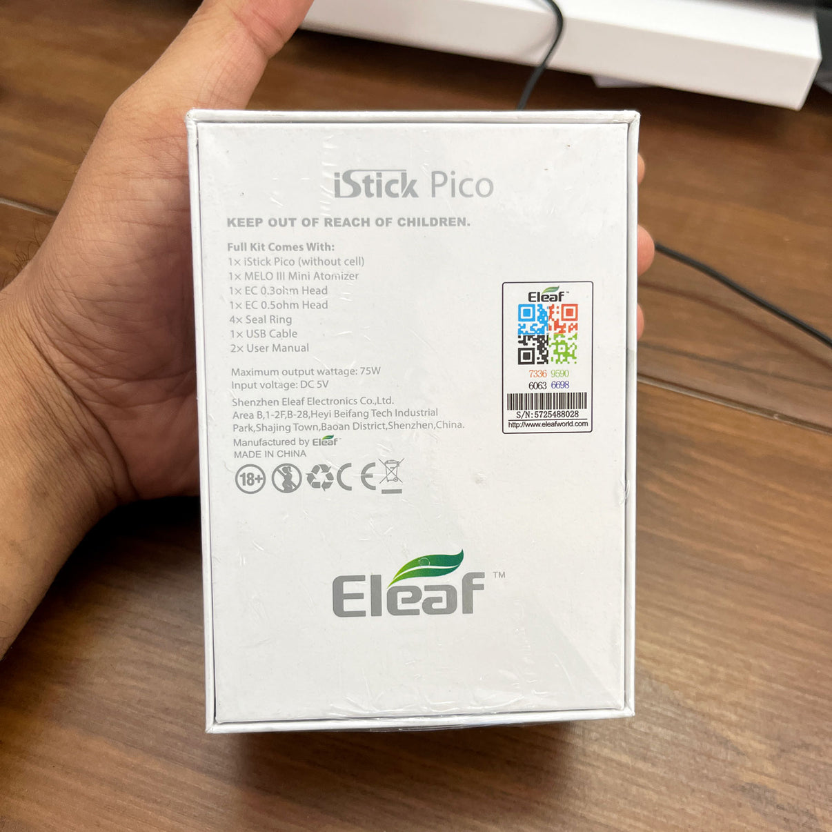Eleaf iStick Pico Reusable Vape - 75W – vapevilla